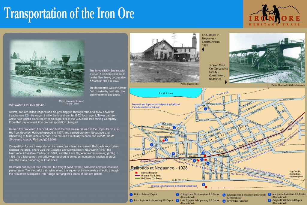 transportation of the iron ore - Iron Ore Heritage Trail
